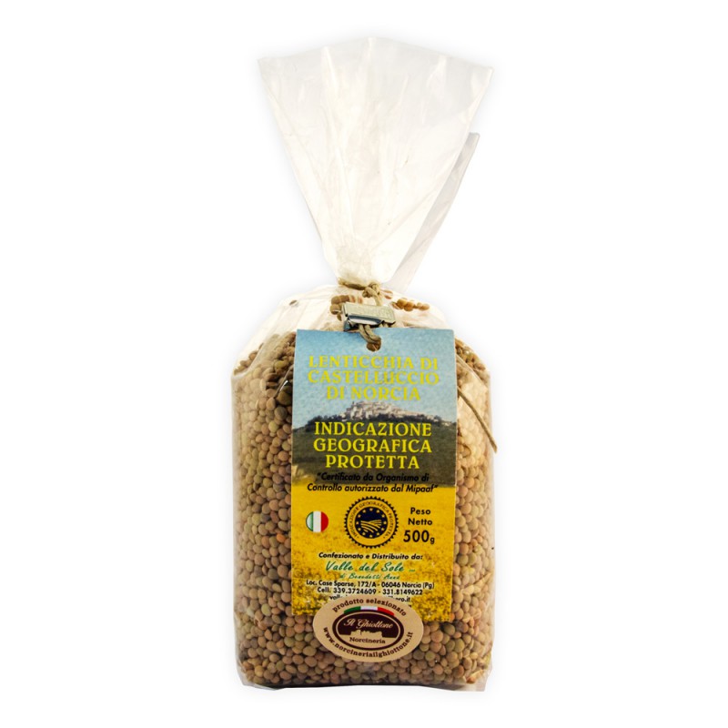 CASTELLUCCIO LENTILS 500G - Castellanza Formaggi – Mercato Gourmet