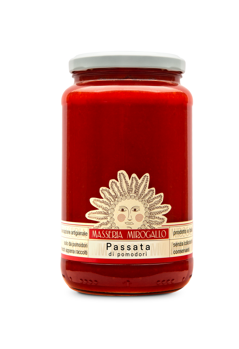Mashed Tomato Passata 530g - Masseria Mirogallo – Mercato Gourmet