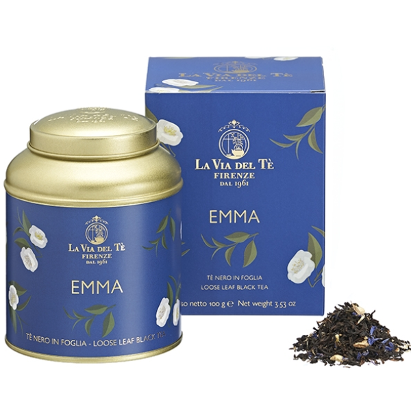 Emma Tea in Tin 100g - La Via del Tè – Mercato Gourmet