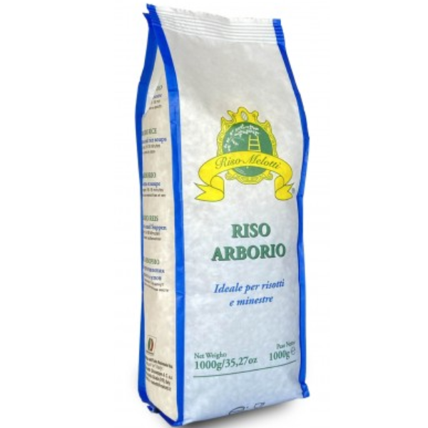 Arborio Rice 1kg - Melotti – Mercato Gourmet