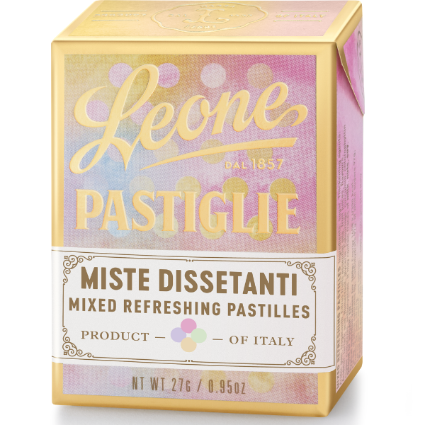 Mixed Refreshing Pastilles 27g - Leone – Mercato Gourmet