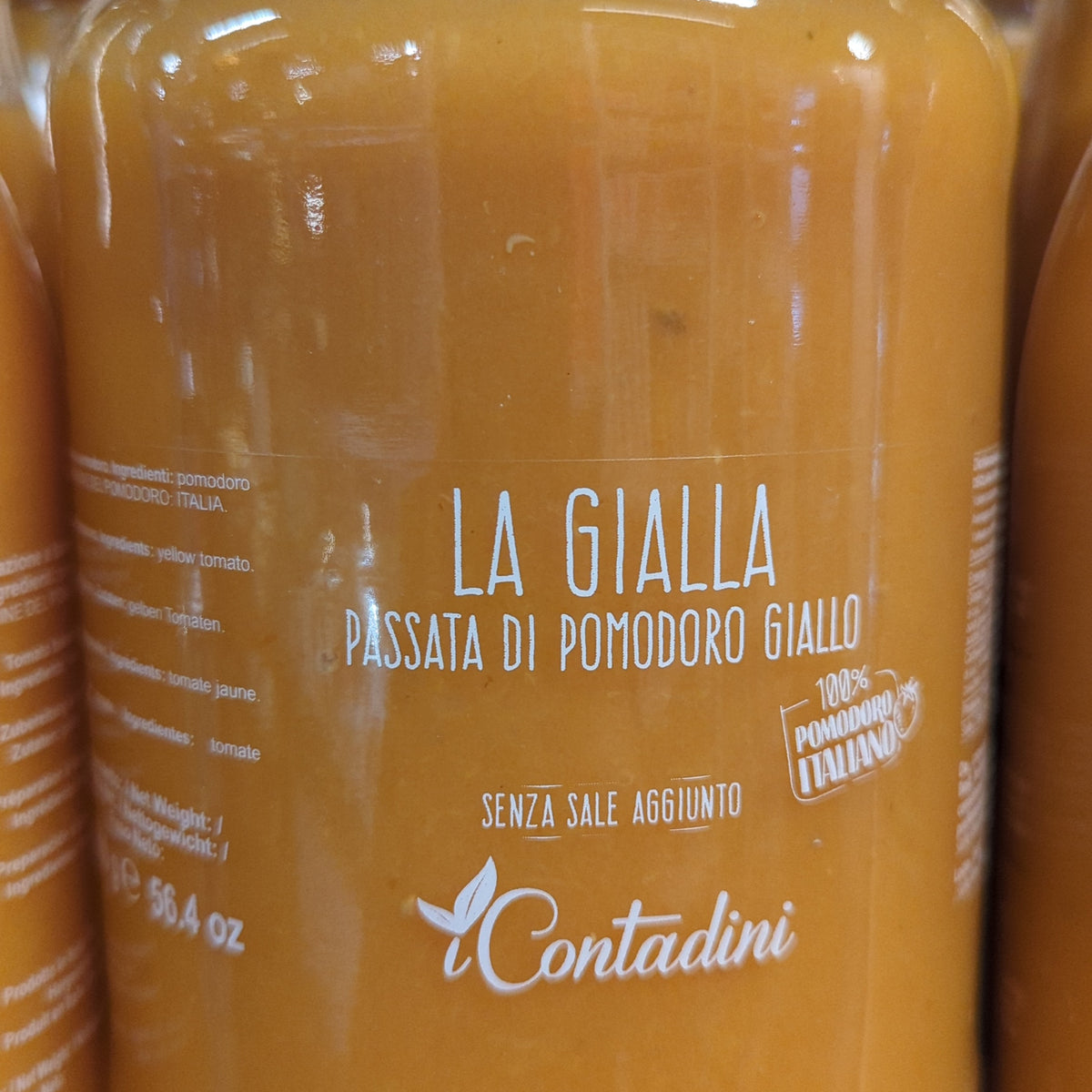 Yellow Tomato Passata - I Contadini – Mercato Gourmet